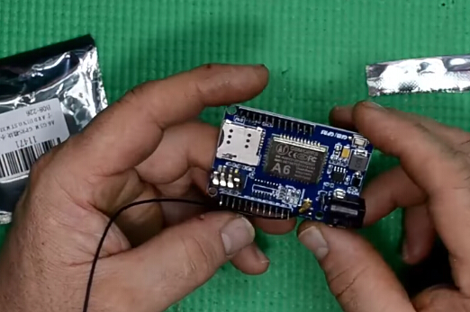 A6 Gsm Gprs Module Ipex Interface Module Shield Dc 5 9v Input For Arduino Stm32 51 Mcu Scm